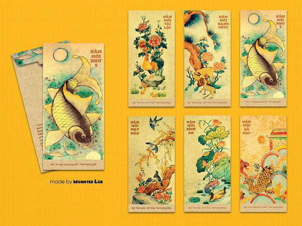 Tổng hợp các mẫu lì xì thiết kế dành cho doanh nghiệp