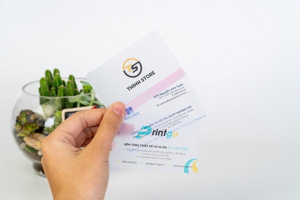 In name card nhựa chuyên nghiệp, đẹp và độc đáo - Giá hấp dẫn