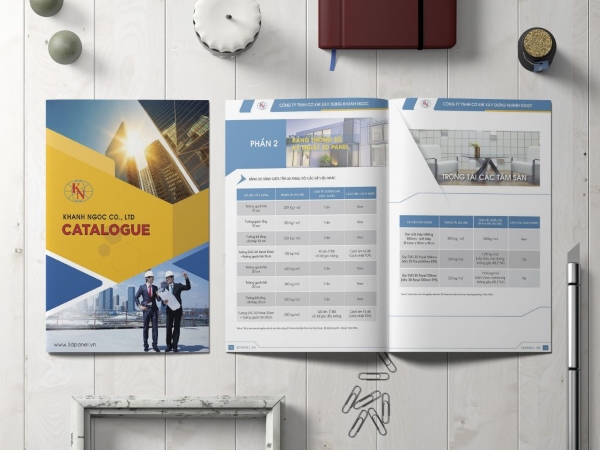 Professional And Impressive Catalog Templates For Construction Companies