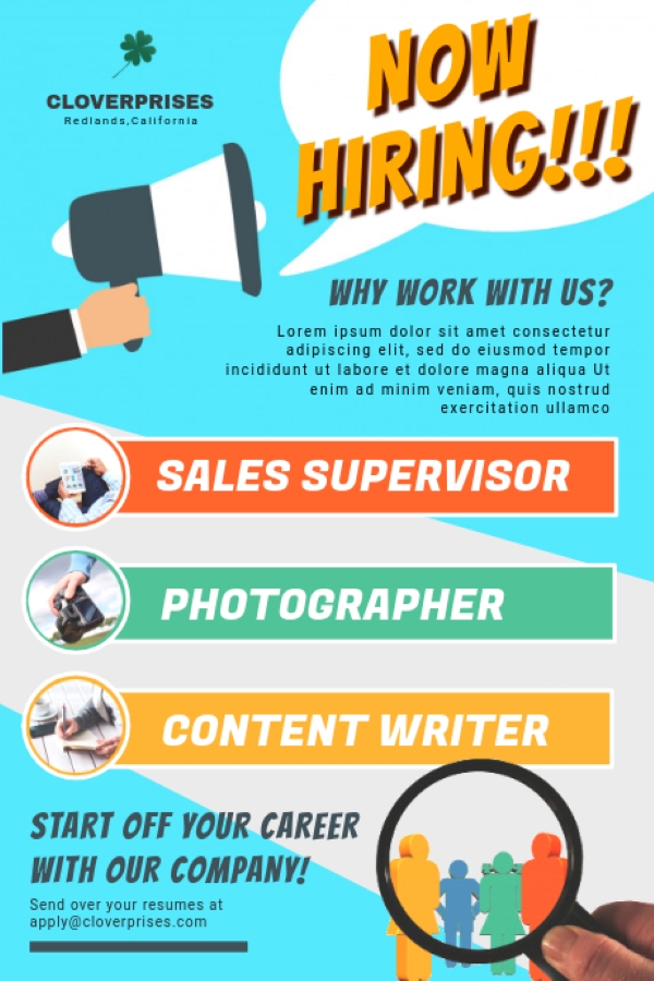 Top 10+ Recruitment Leaflets For All The Current Job Sectors