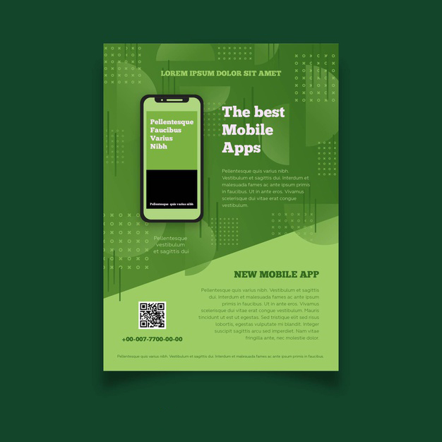 Tờ rơi CTP-FL 000093 xanh lá thiên nhiên